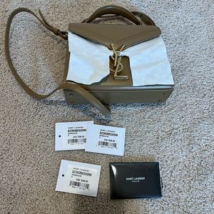 Yves Saint Laurent | Bags | Ysl Mini Cassandra Top Handle | Poshmark